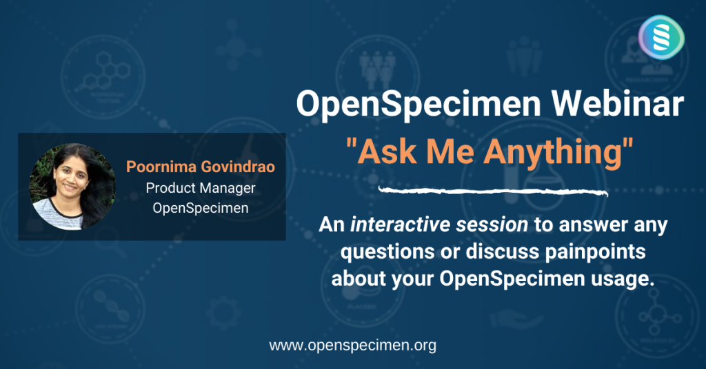 Webinars – OpenSpecimen