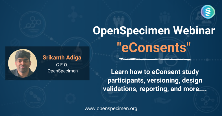 Webinars – OpenSpecimen